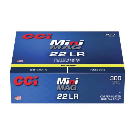 CCI Mini-Mag 22 LR 36 Gr CPHP, Box of 300 » Tenda Canada