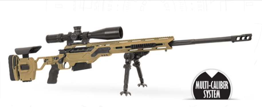 CADEX CDX-MC Kraken Multi-Caliber 6.5 Creedmoor 26" Hybrid Tan Black ...