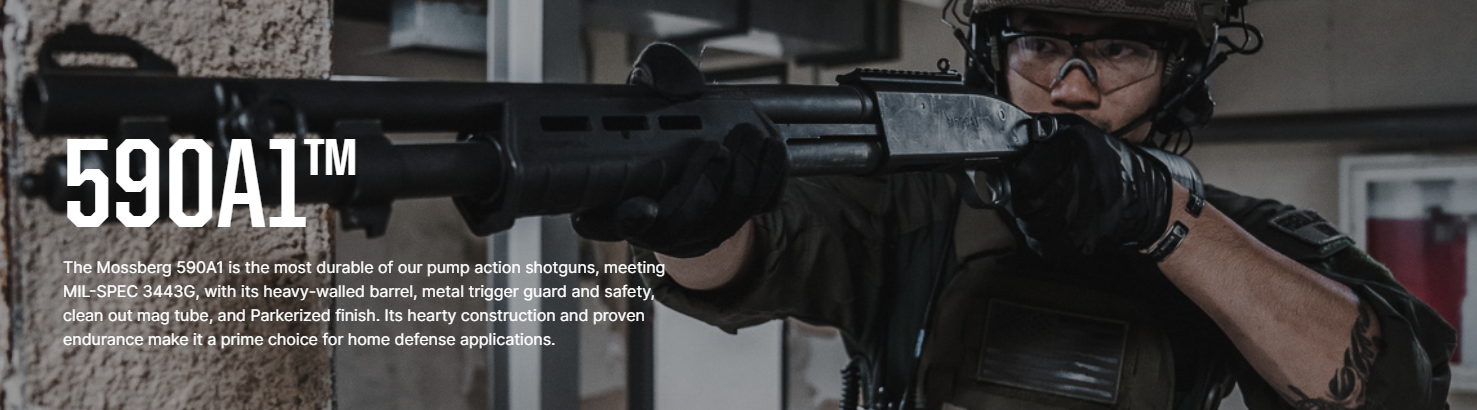 Mossberg M590A1 Tactical 12 Ga 20" Heavy Barrel Parkerized 8+1 | Buy in ...
