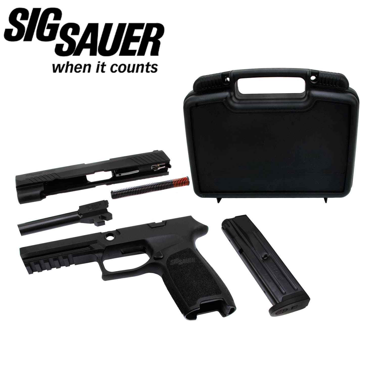 Sig Sauer P320 Carry 9mm Caliber X-Change Kit CALX-320CA-9-BSS » Tenda ...