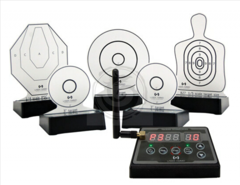 LASER AMMO INTERACTIVE MULTI TARGET TRAINING SYSTEM - 5 PACK COMBO WITH ...