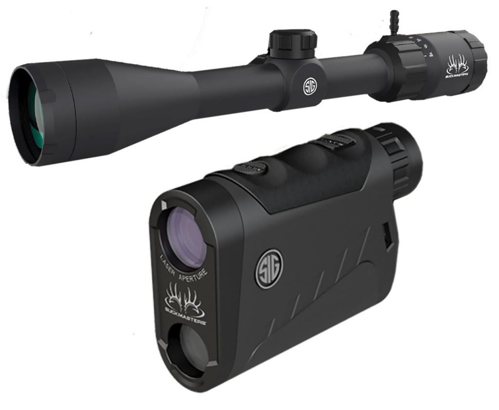 SIG SAUER Buckmasters 1500 Laser Rangefinder & 3-9x50mm Scope Combo ...