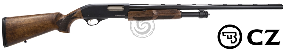 CZ 612 Field 12Ga Pump Action 28" Barrel 3" Cham Walnut Stock » Tenda ...