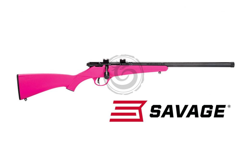 Savage Rascal Youth 22LR 16.25" Bolt Action Rifle - Pink » Tenda Canada