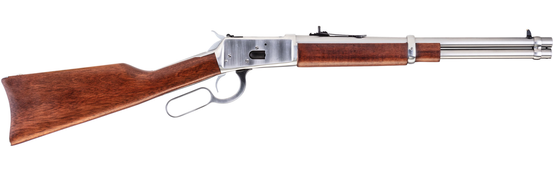 Rossi R92 Carbine 45 Colt Polished Stainless 16" Brazillian Hardwood ...