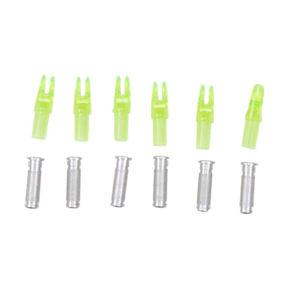 Allen Titan Carbon Arrow Nocks & Inserts Combo, Pack of 12 » Tenda Canada