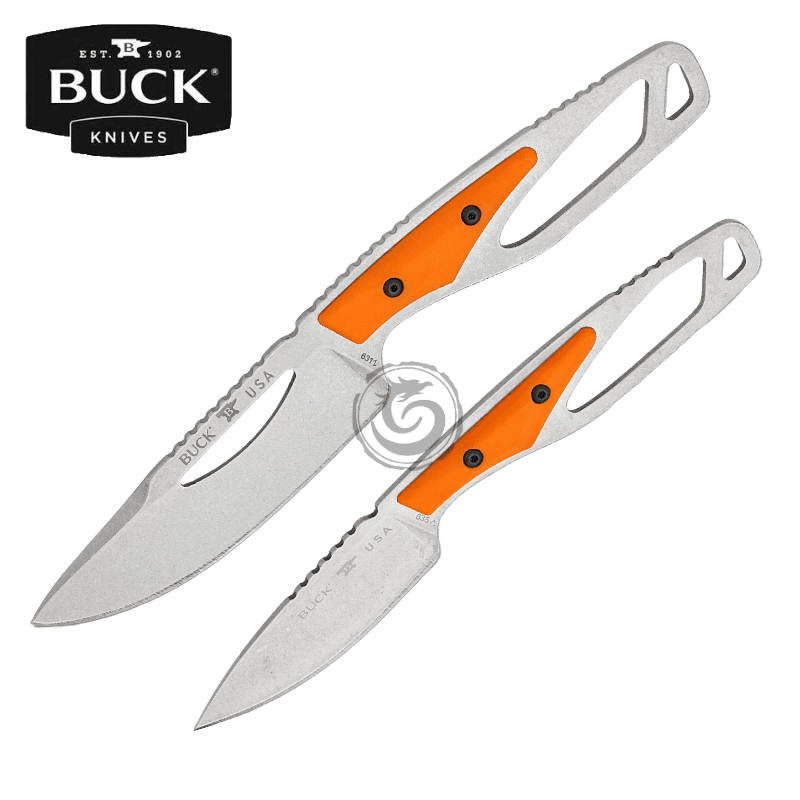 Buck Knives PakLite Select Field Kit, Orange Handles » Tenda Canada
