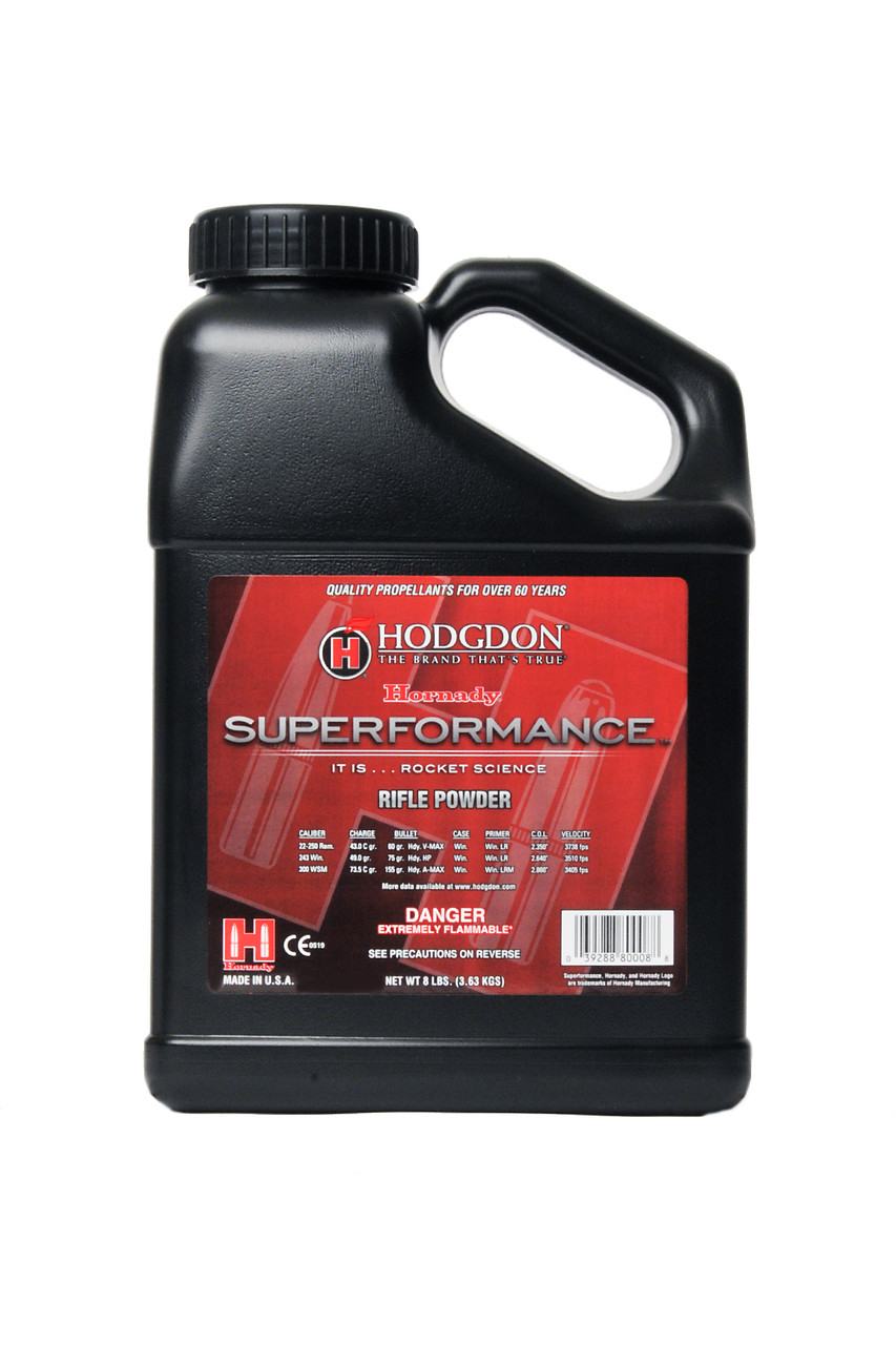 Hodgdon Hornady Superformance Powder 8lb » Tenda Canada