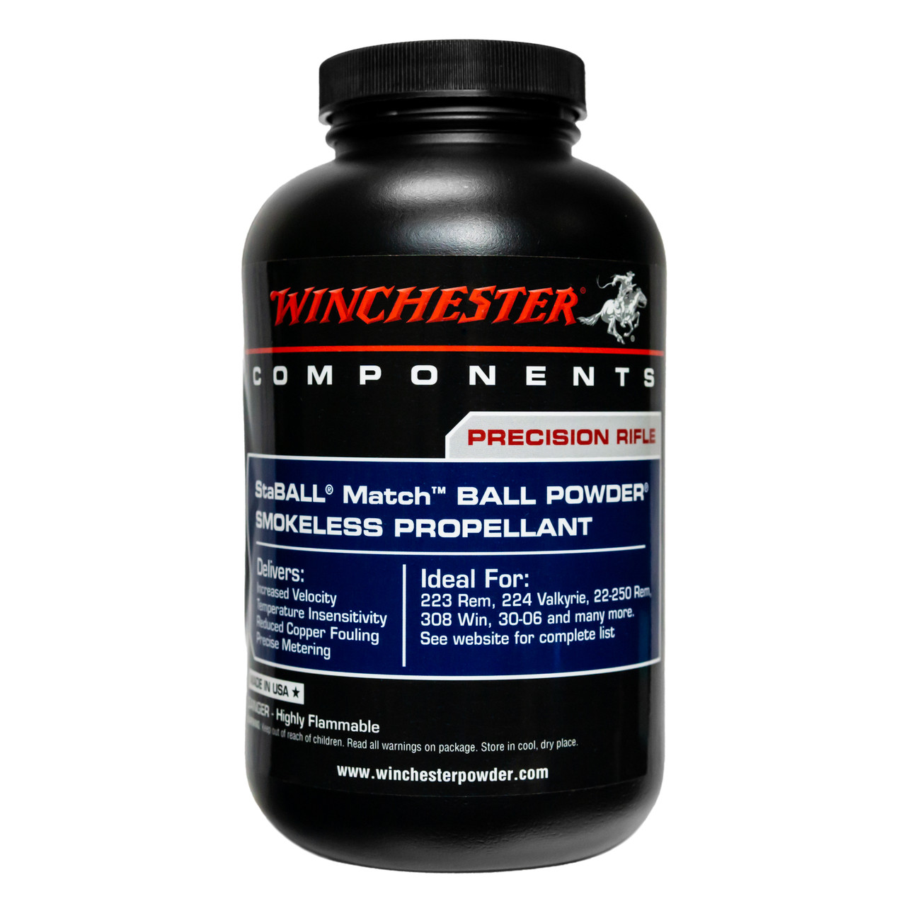 Hodgdon Winchester StaBALL Match Ball Powder 1lb » Tenda Canada