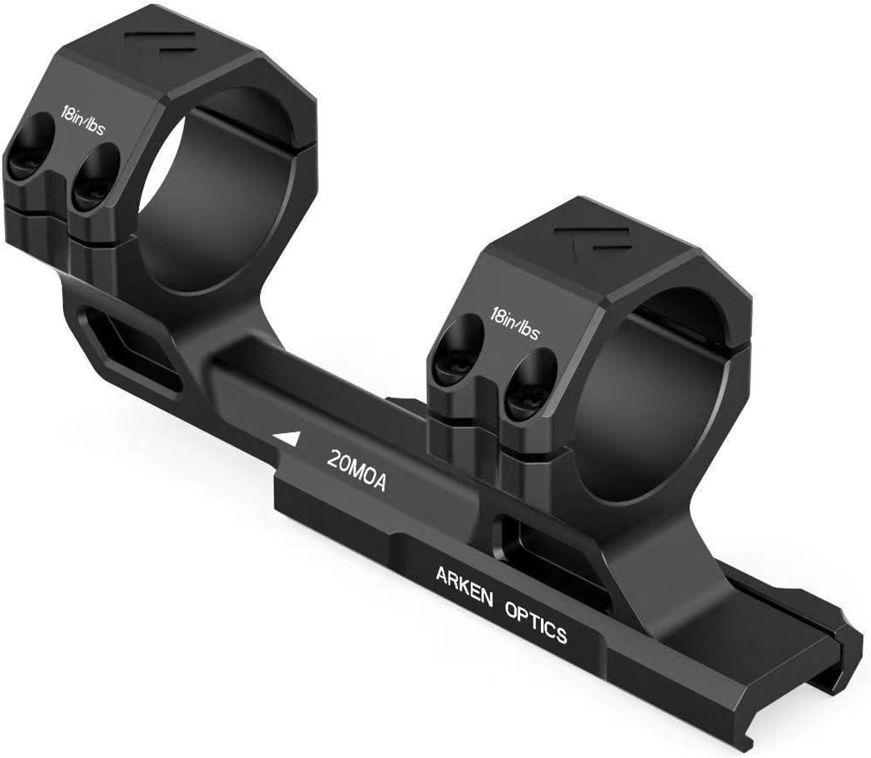 Arken Optics Rigid Precision Mounts 30mm – 20 MOA » Tenda Canada