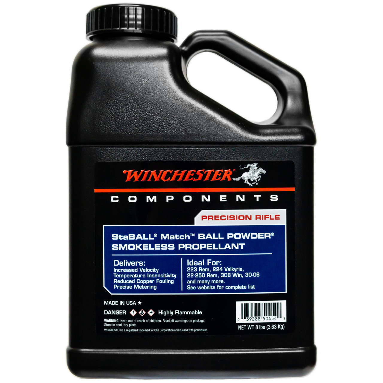 Hodgdon Winchester StaBALL Match Ball Powder 8lb » Tenda Canada