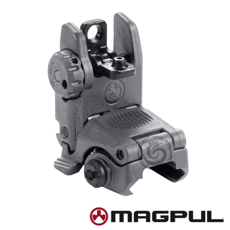 Magpul MBUS Gen 2 Flip-Up Rear Sight - Gray » Tenda Canada