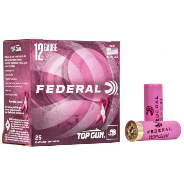Federal Target Loads Pink 12 Ga, 2-3/4", 1-1/8 oz, #8, 1145fps Case of ...