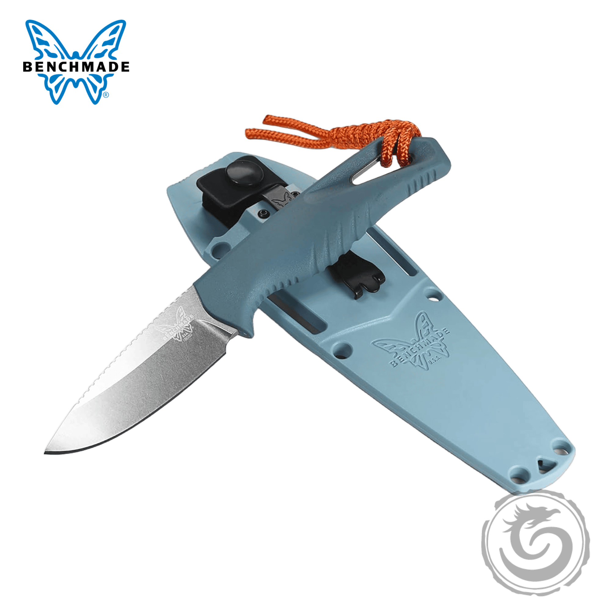 Benchmade Intersect | Depth Blue Santoprene | Drop-point » Tenda Canada