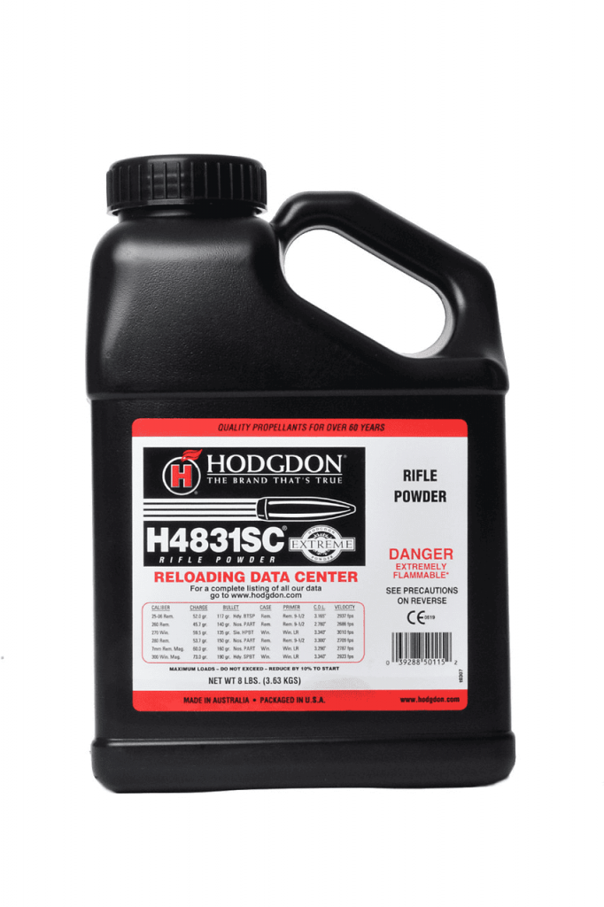 Hodgdon H4831SC Smokeless Gun Powder 8 LB | Buy in Canada | Gotenda