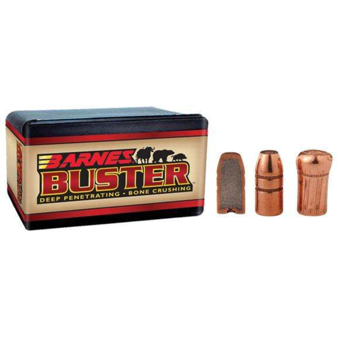 Barnes Buster 44 Mag (.429 Dia.) 300 Gr FN FB Bullets Box of 50 | Buy ...