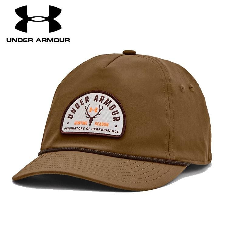 Under Armour Men's UA Hunt Snapback Cap - Brown / Camel | Buy in Canada ...