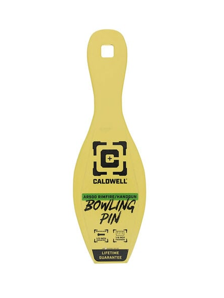 Caldwell AR500 1/4" Rimfire/Handgun - Bowling Pin Target » Tenda Canada