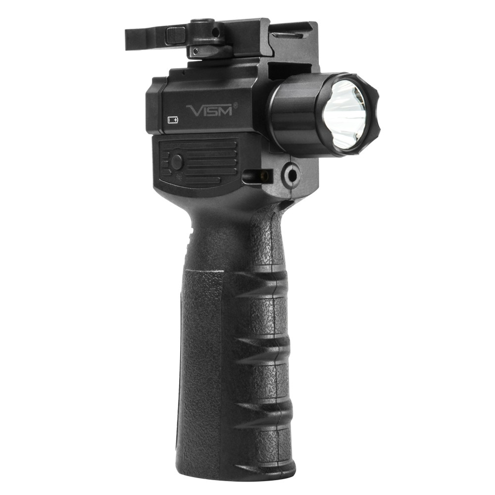 VISM Vertical Grip w/ Strobe Flash Light & Green Laser » Tenda Canada