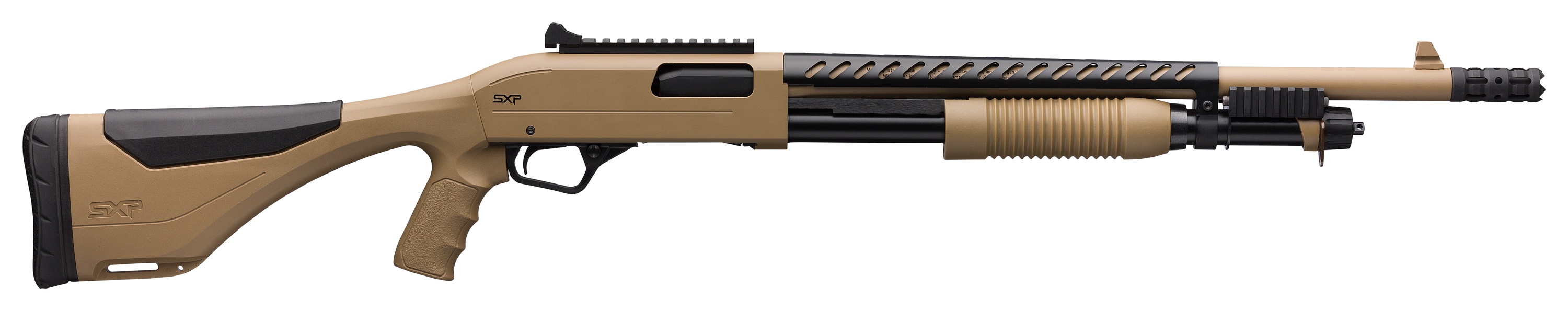 Winchester SXP Extreme Defender 12 Ga 3" 18" Pump Action Shotgun - FDE ...