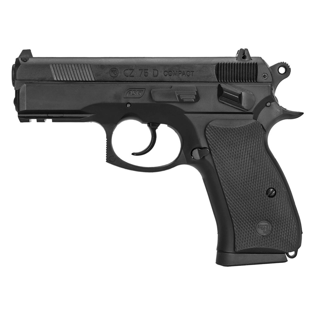ASG CZ 75D Compact CO2 BB Airgun, Black » Tenda Canada