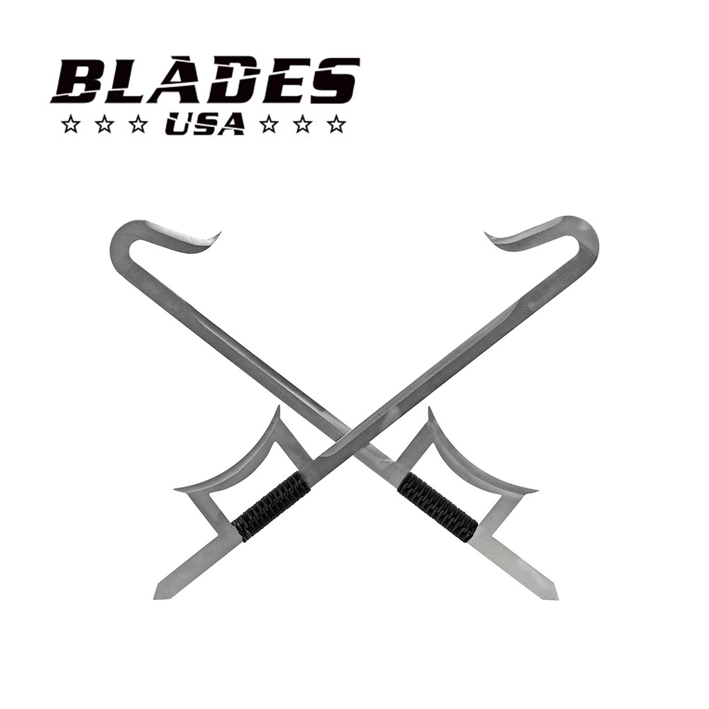 BladesUSA - Martial Arts Training Chinese Hook Sword Set of 2 | Buy in ...