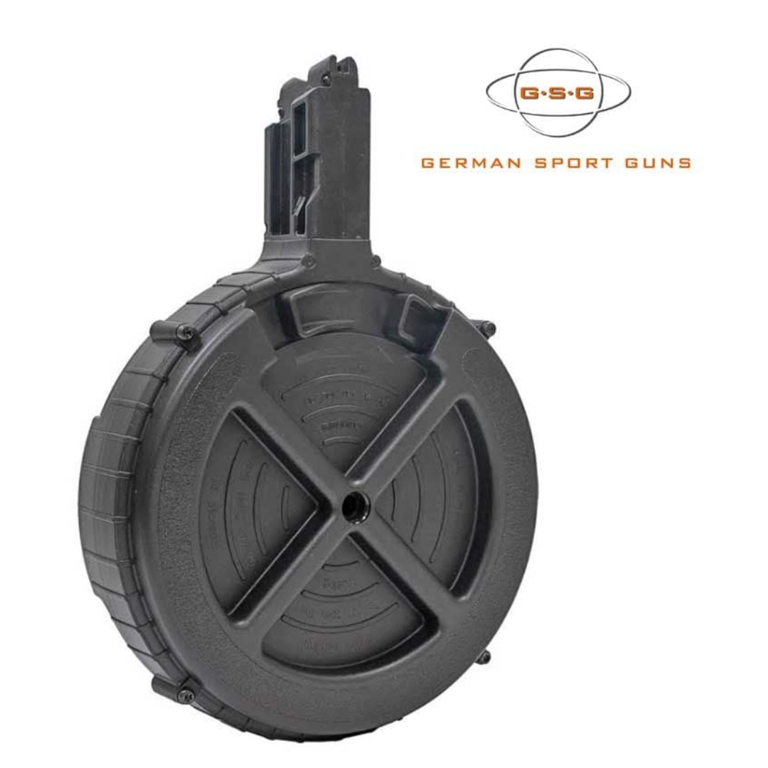 GSG-16 Rotary Drum Magazine 22 LR 110-Round » Tenda Canada