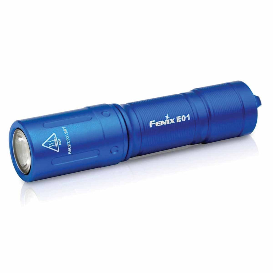 Fenix E01 V2.0 100 Lumen AAA Flashlight - Blue » Tenda Canada