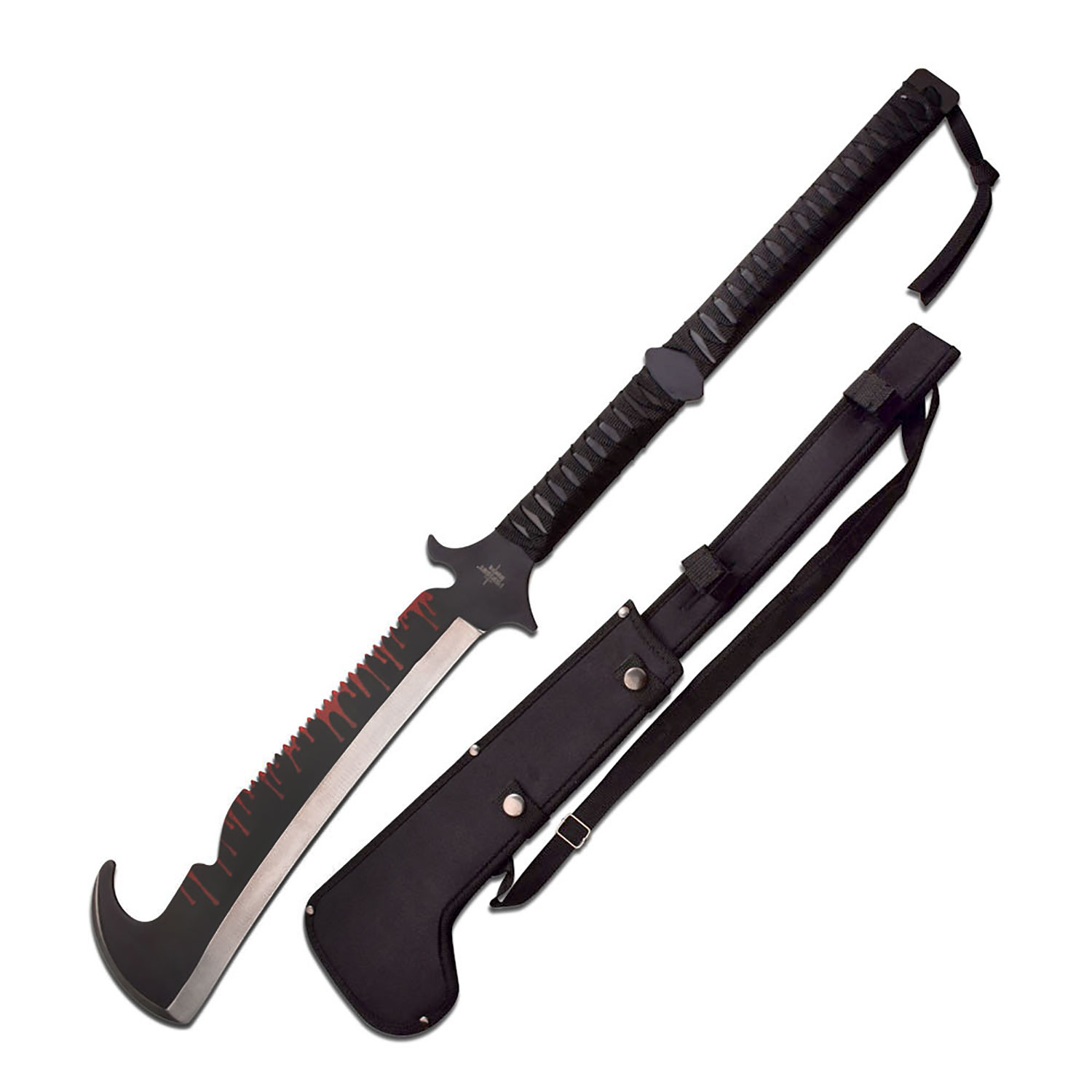 FANTASY MASTER - Blood Drip Hooked Fantasy Short Sword | Buy in Canada ...