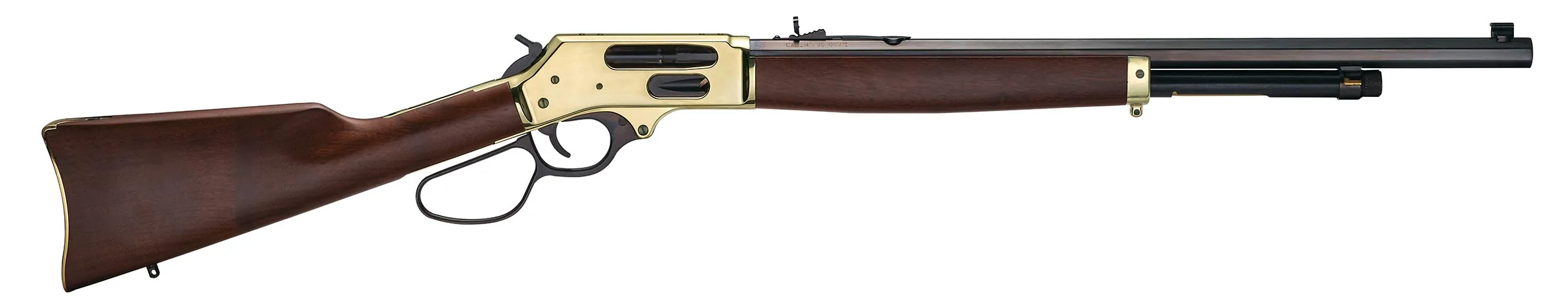 Henry H010BG Lever Action Rifle 45-70 Govt, 22" Octagon Barrel, Brass ...