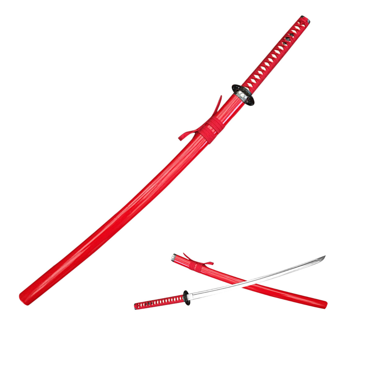 Snake Eye - Warrior Classic Samurai Katana Sword 41", Red | Buy in ...