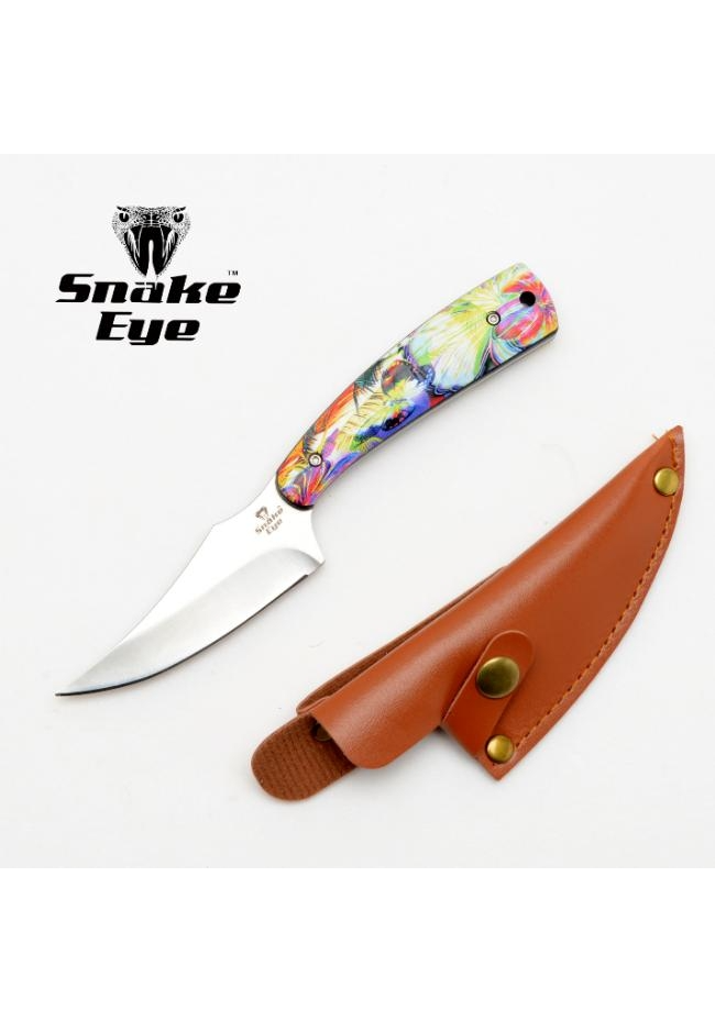Snake Eye – 7" Tactical Fixed Blade Hunting Knife, Multi Color | Buy in ...
