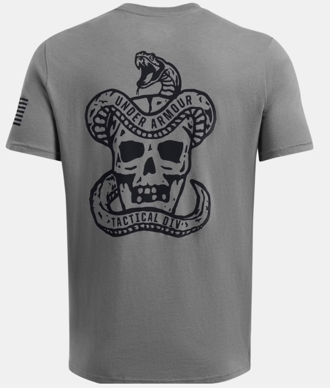 Under Armour Men's UA Tactical Division Short Sleeve Castlerock / Black ...
