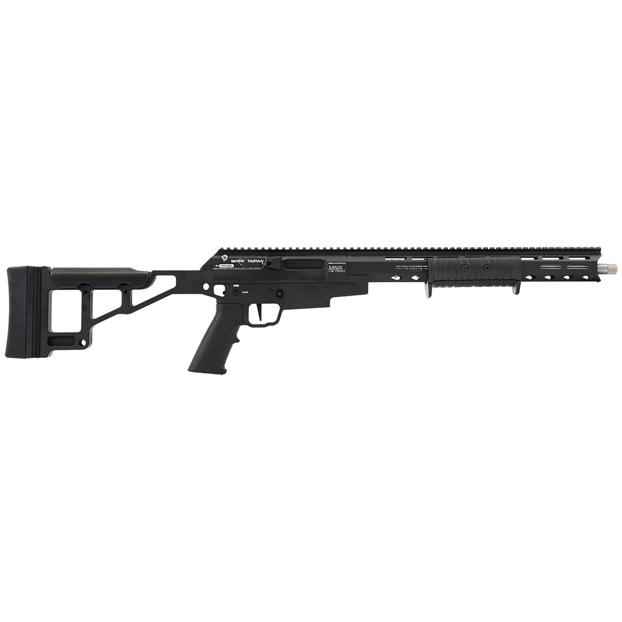 SCSA Taipan X 223 Rem/5.56 Nato 16.5" Pump Action Rifle - Black » Tenda ...