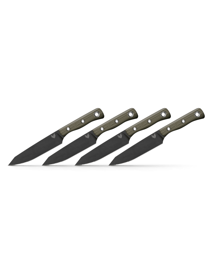 Benchmade Custom Table Knife Set of 4 | Black G10 » Tenda Canada