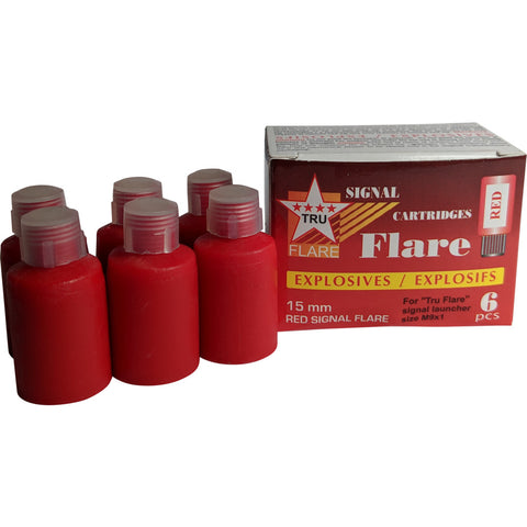 Tru Flare Red Flares 6 Per Box » Tenda Canada
