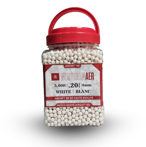 Northernaer 6mm Airsoft BBS Container of 5000 » Tenda Canada