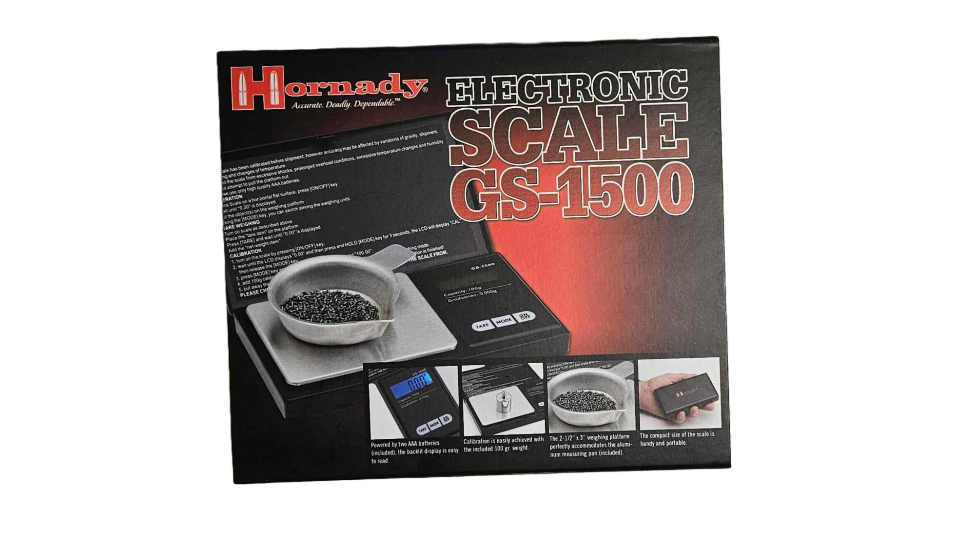 Hornady Electronic Scale GS-1500 » Tenda Canada