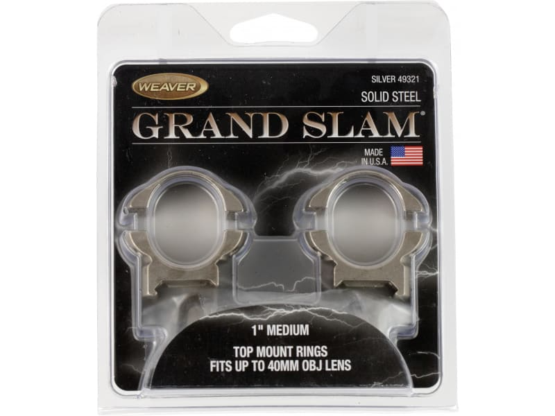 Weaver Grand Slam Rings 1" Dia High Silver » Tenda Canada