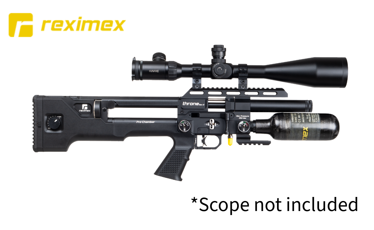 Reximex Throne Gen 2 Compact Air Rifle .177 Synthetic