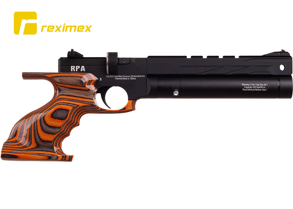 Reximex RPA PCP Air Gun .177 Orange Laminated