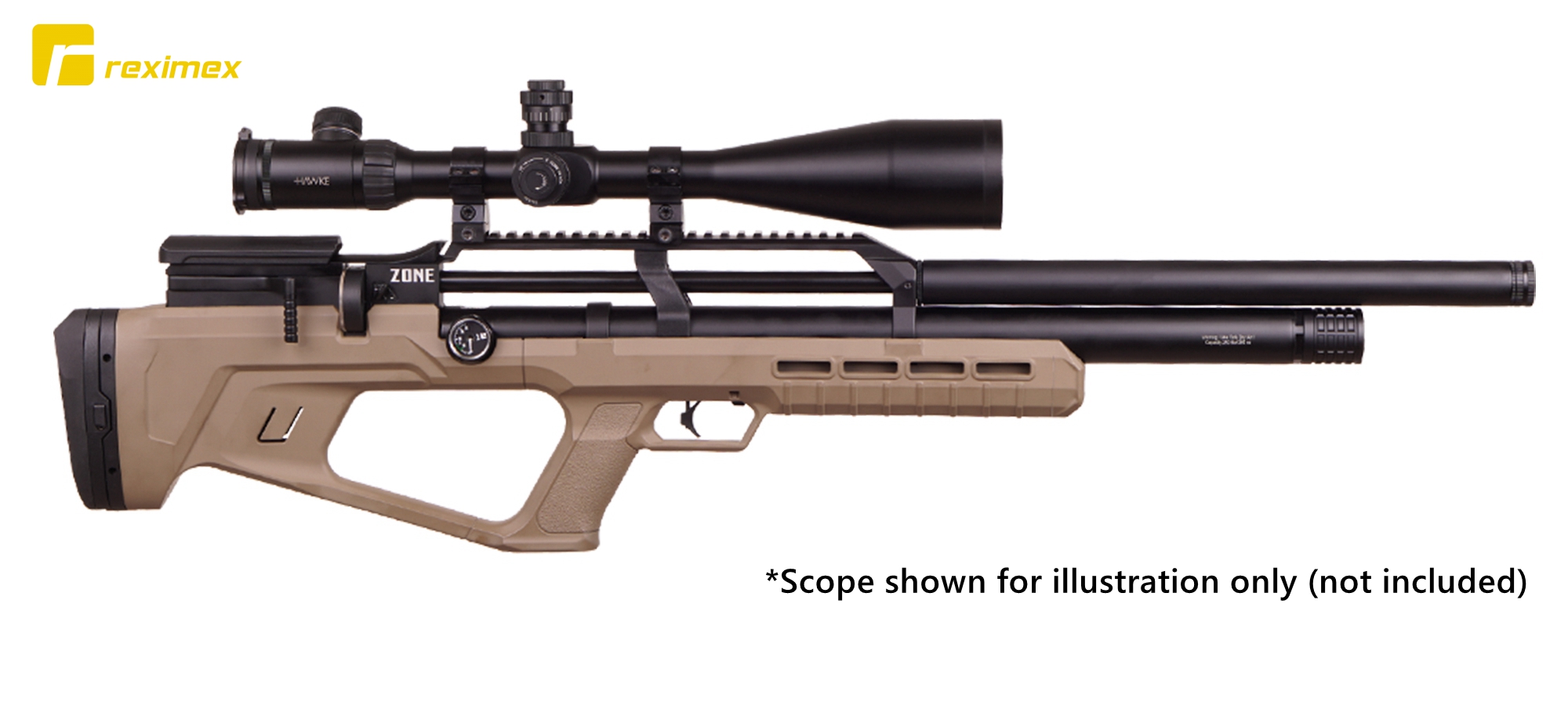 Reximex Zone PCP .177 Air Rifle FDE