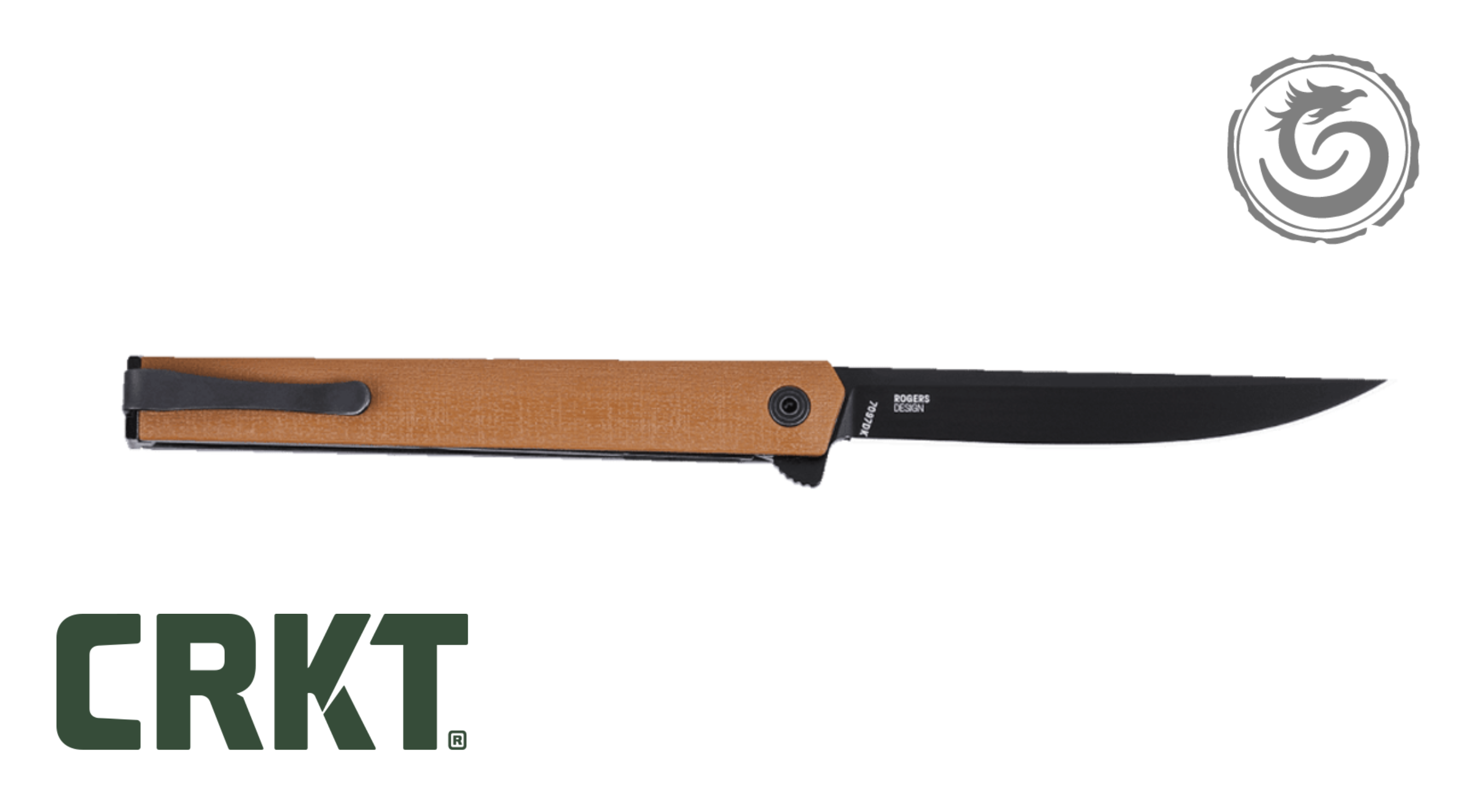 CRKT CEO Flipper Folding EDC Pocket Knife - Desert Tan | Buy in Canada ...