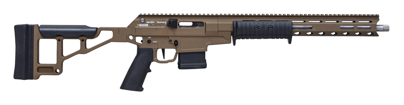 SCSA Taipan X 300 BLK 16.5" Pump Action 5 Rounds Bronze » Tenda Canada
