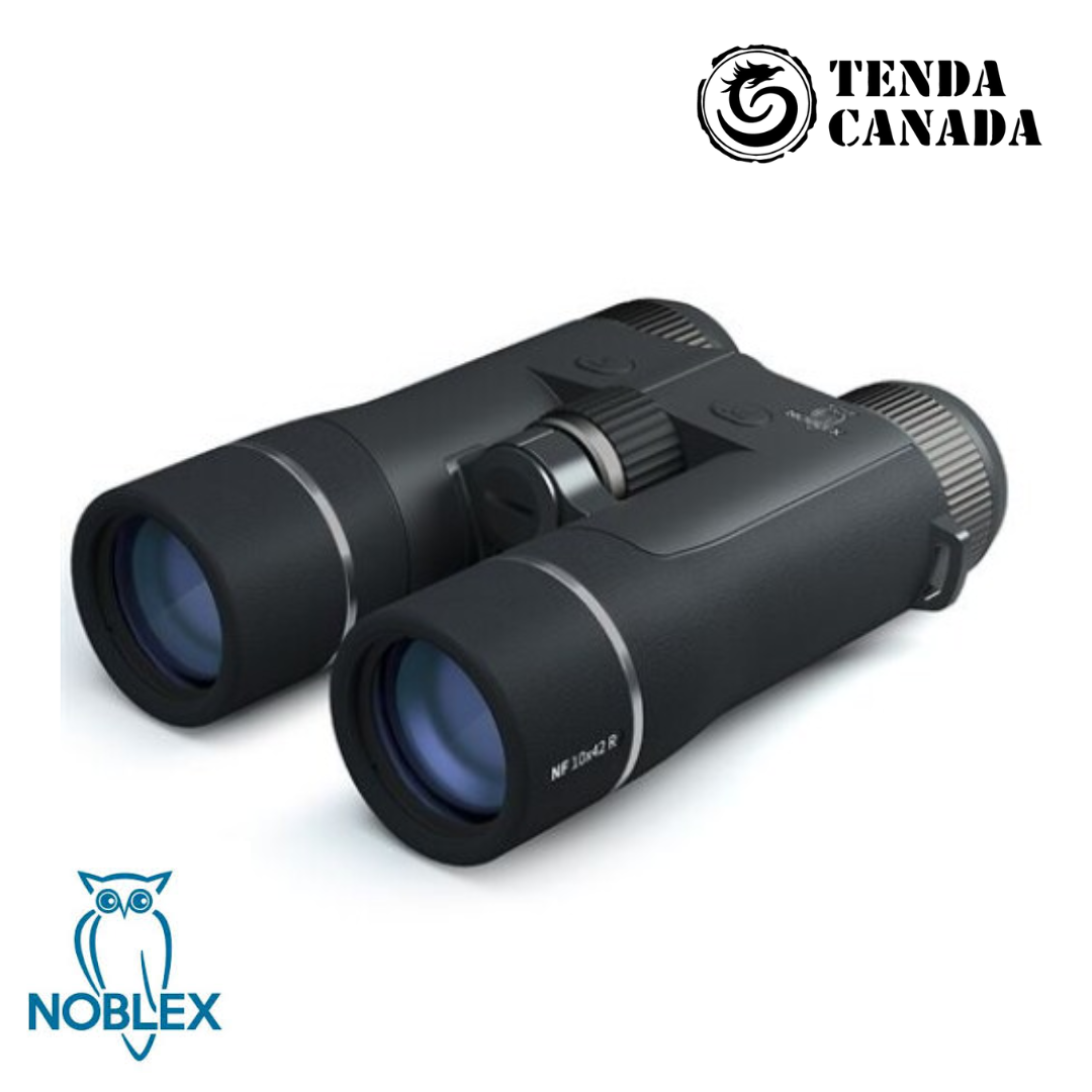 NOBLEX NF 10x42 R Advanced Binocular w/ Integrated Laser Rangefinder ...