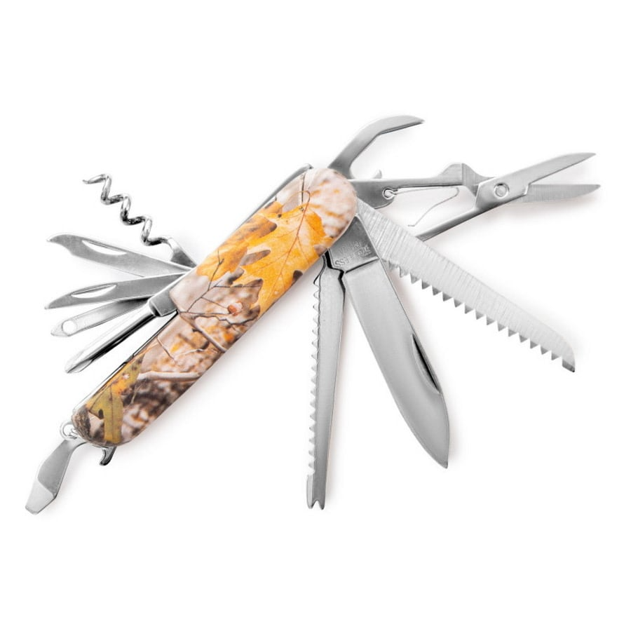 Maxam Stainless Steel Multi-Function Army Knife, Camo » Tenda Canada