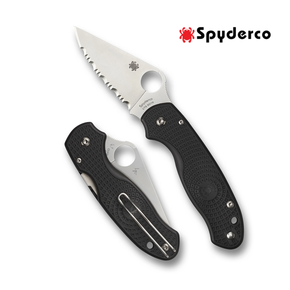 SPYDERCO - Para 3 Lightweight Spyder Edge - C223SBK » Tenda Canada
