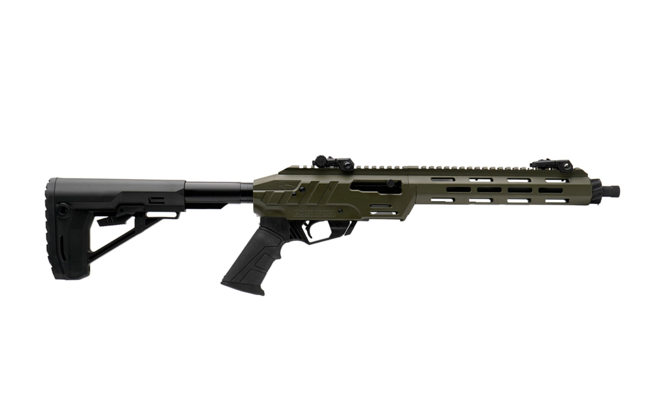 Adler RF224 Tactical 22 LR 11.7" Semi-Auto Rifle Green » Tenda Canada