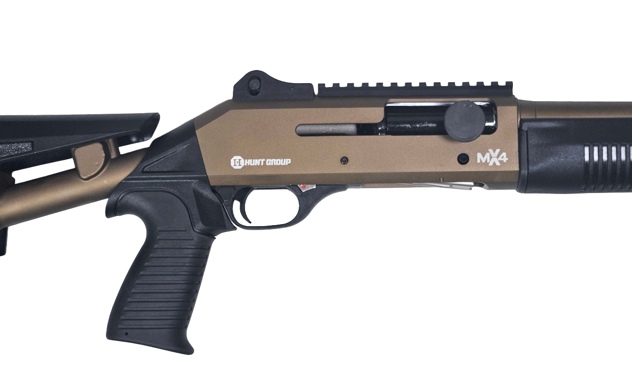 Hunt Group MX4 Short Semi-Auto 12 Ga 3" Cham 14" Barrel Shotgun Bronze ...