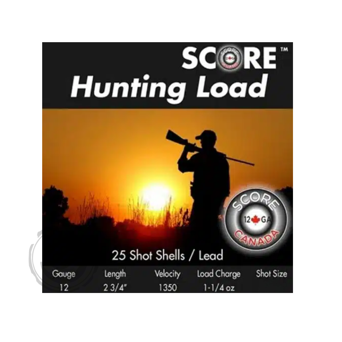 SCORE Hunting Load 12 Ga 2-3/4" 1350 FPS #2 Lead Box of 25 | Buy in ...